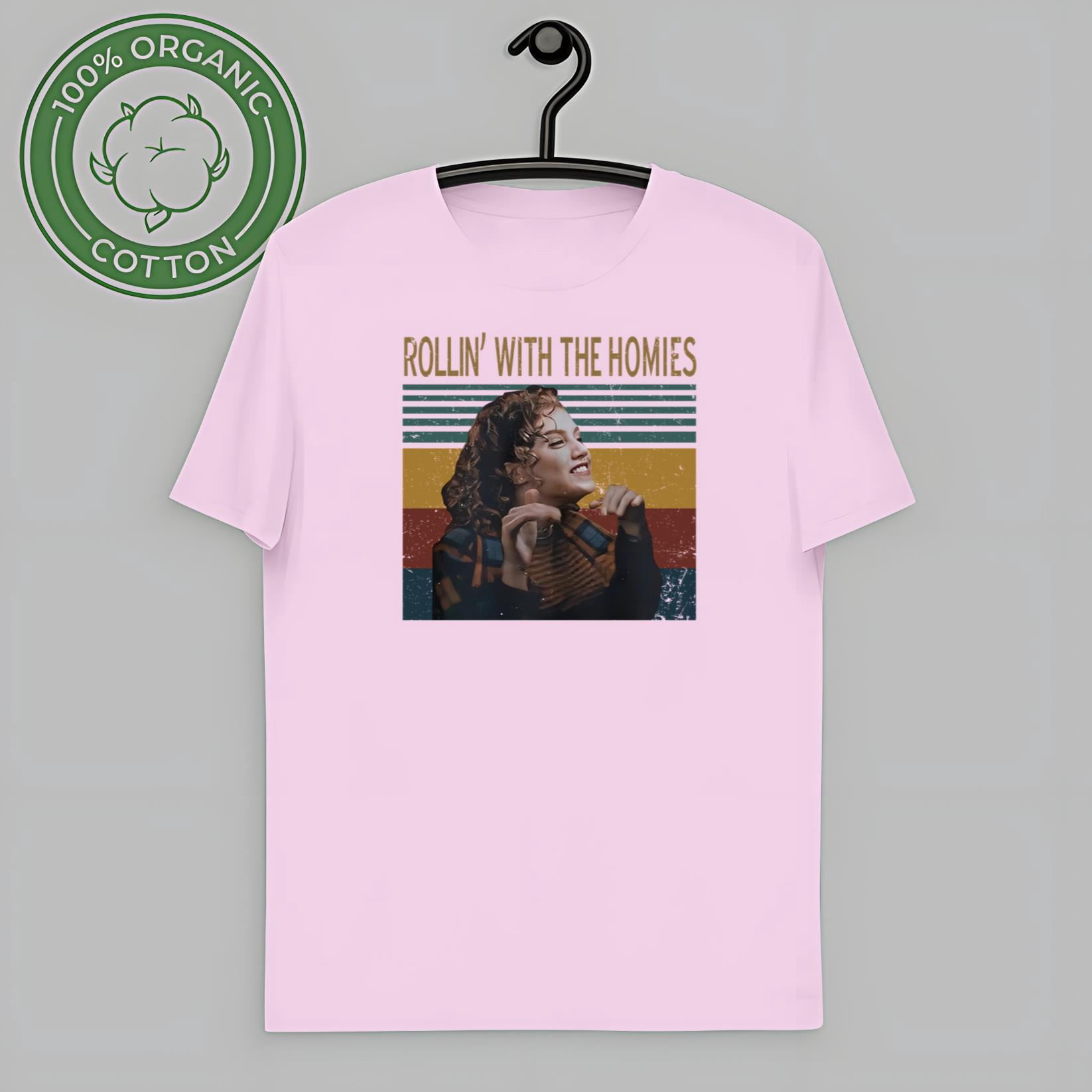 90s Movie Inspired Rollin' With My Homies Graphic Tee - Walmart.com