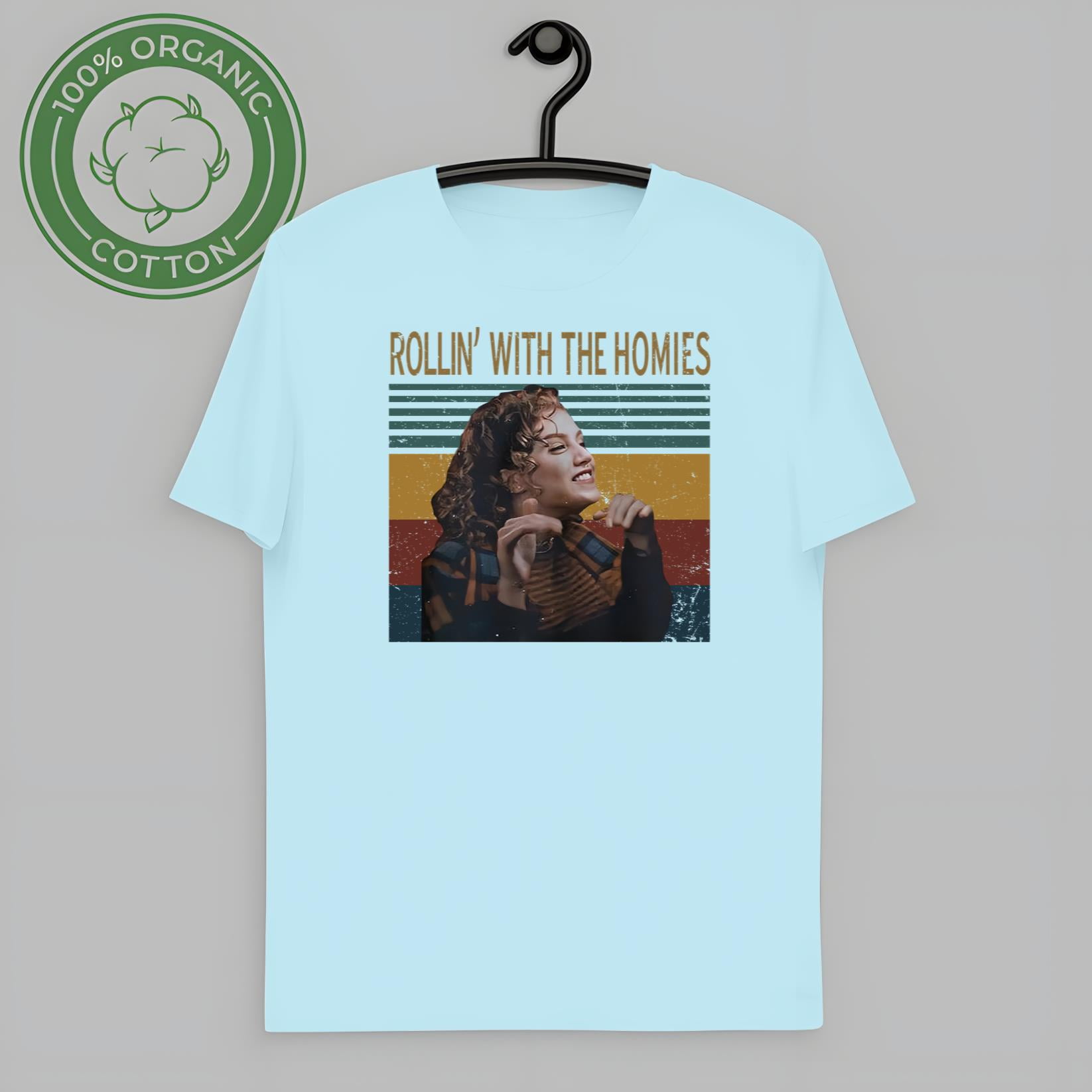 90s Movie Inspired Rollin' With My Homies Graphic Tee - Walmart.com