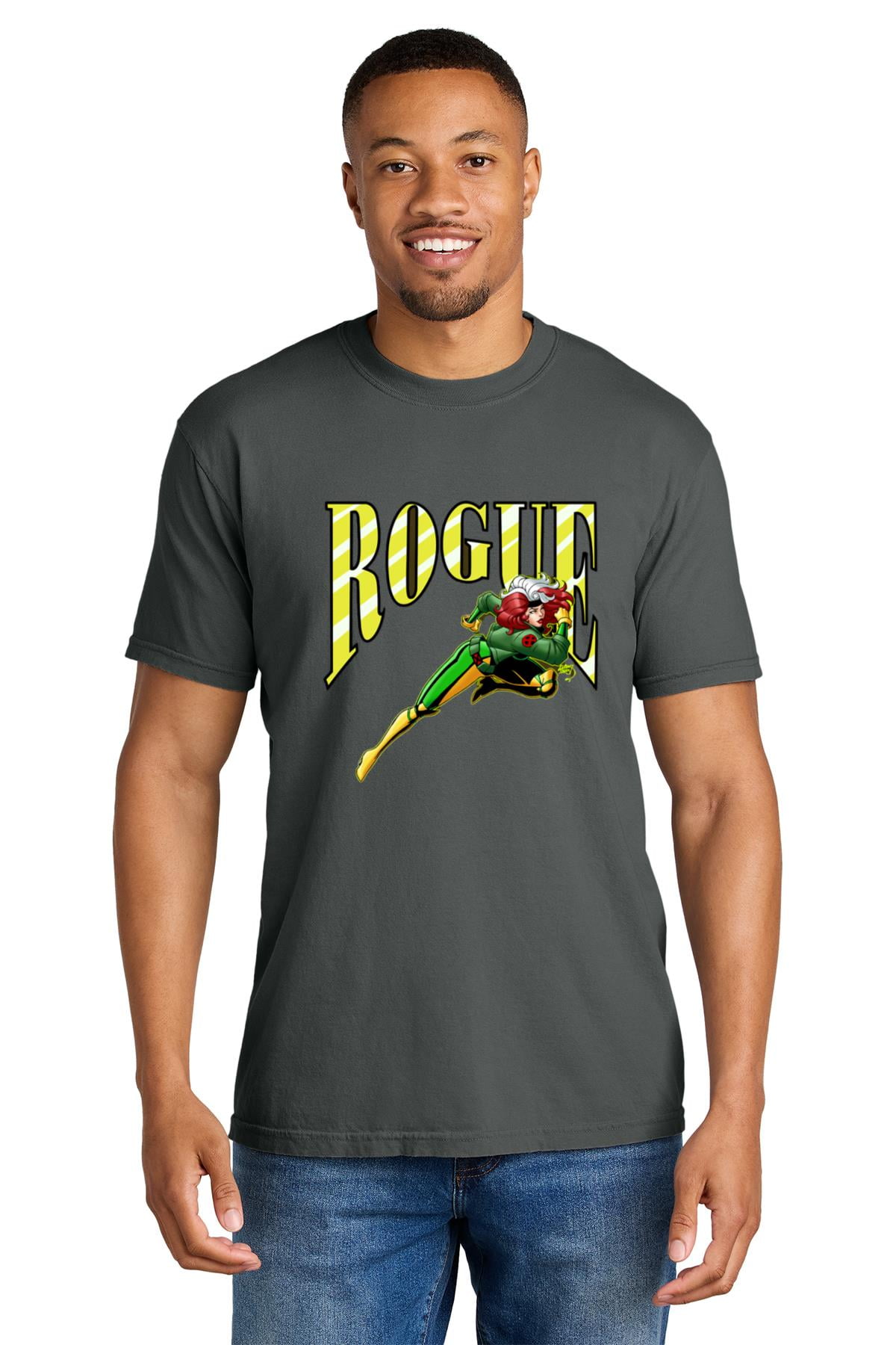 90s Mutants Retro Rogue X-Men Cartoon Fan Graphic Comfort Color T-Shirt ...