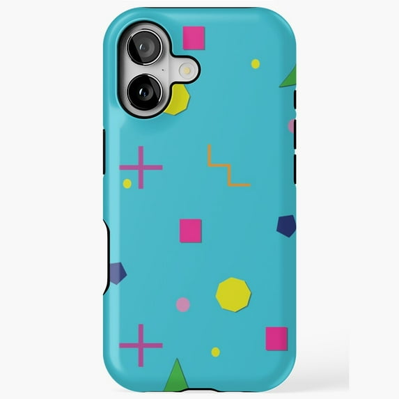 90s Nostalgia Pattern Retro Throwback Tough Phone Case for 17/15/14/13 ...