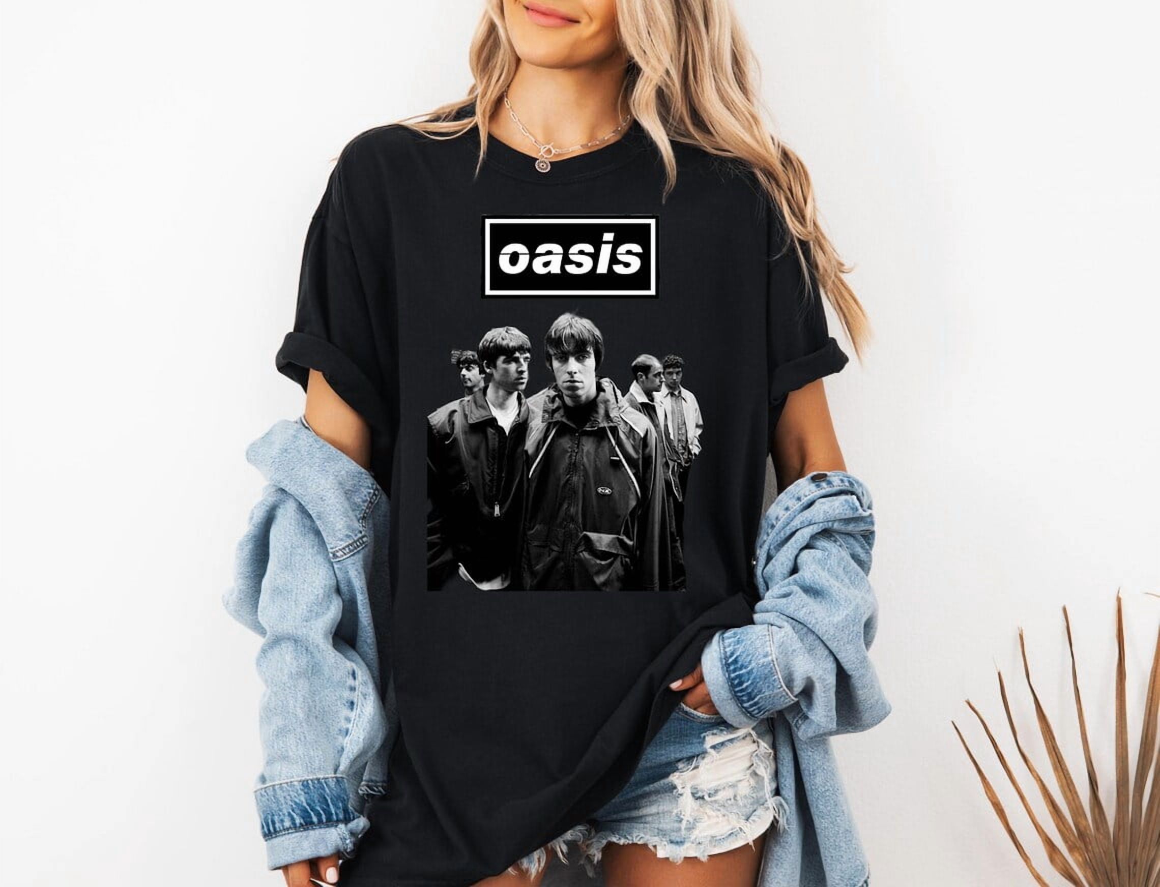 90s Oasis Band Shirt, Music Icon T-shirt, Oasis Music Fan Gift, Retro ...