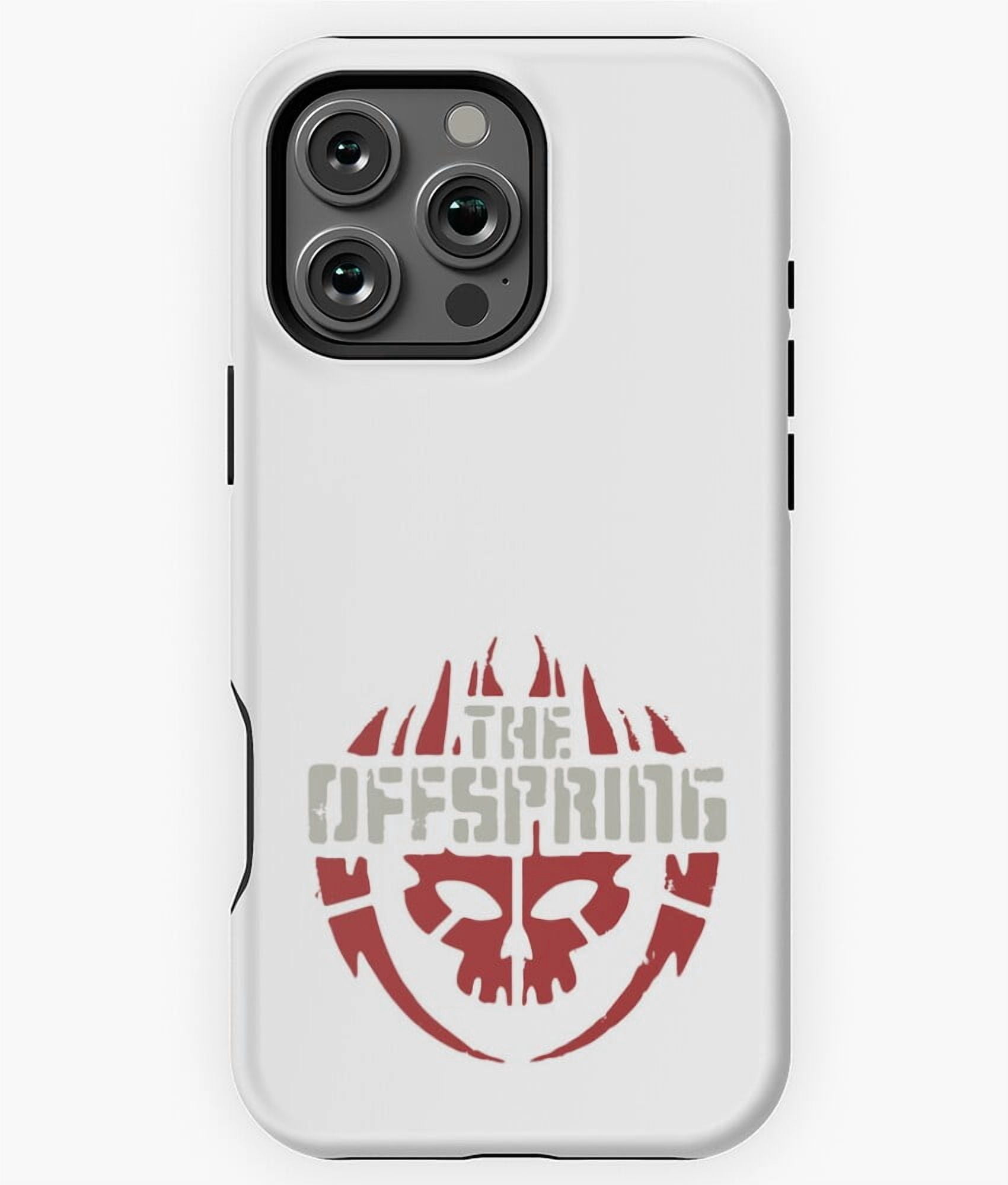 90s Punk Emblem Rock Music Phone Case for iPhone 16 15 14 13 12 11 Pro ...