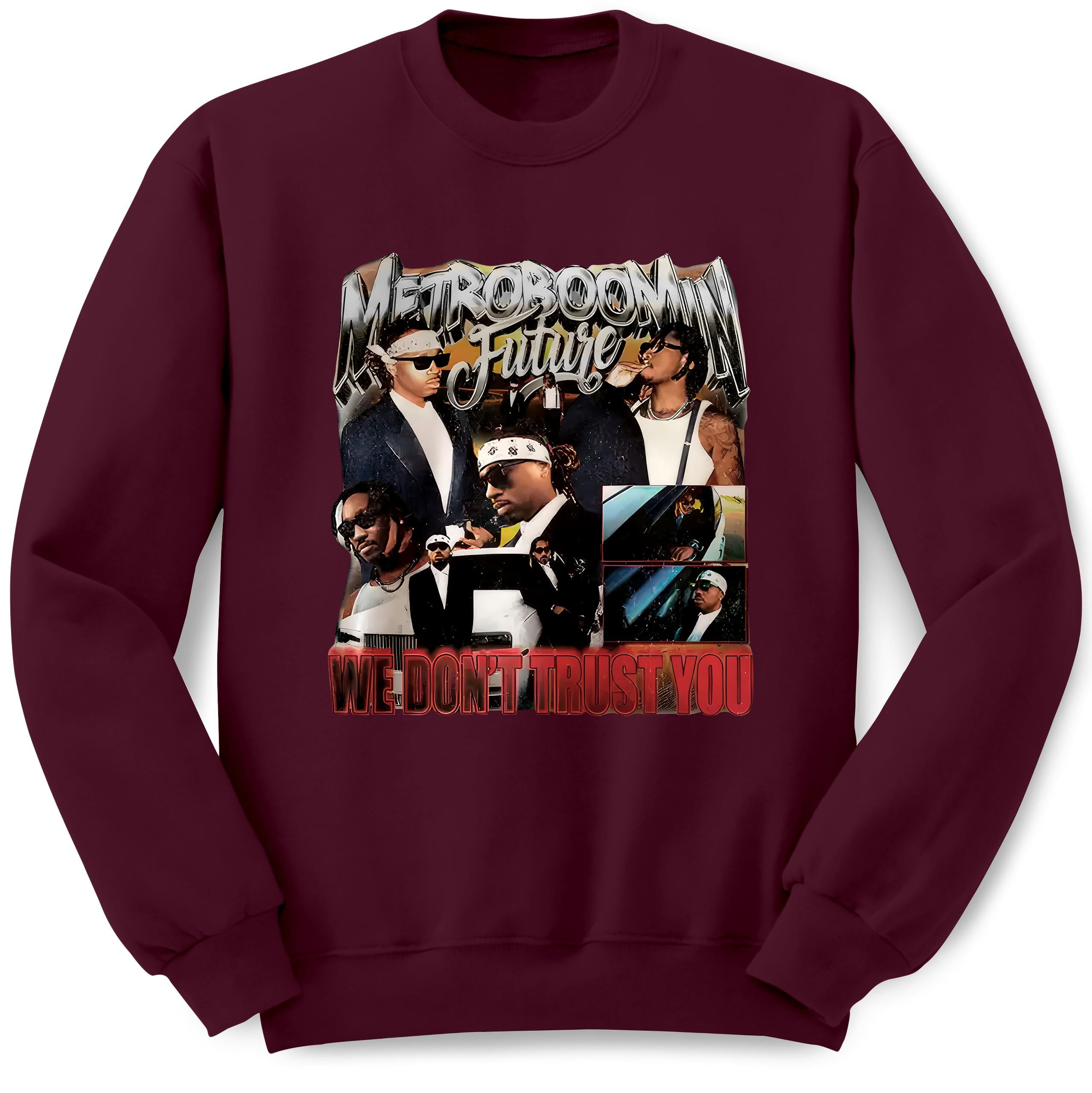 90s Rap Music Graphic Sweatshirt, Future Inspired Tee - Walmart.com