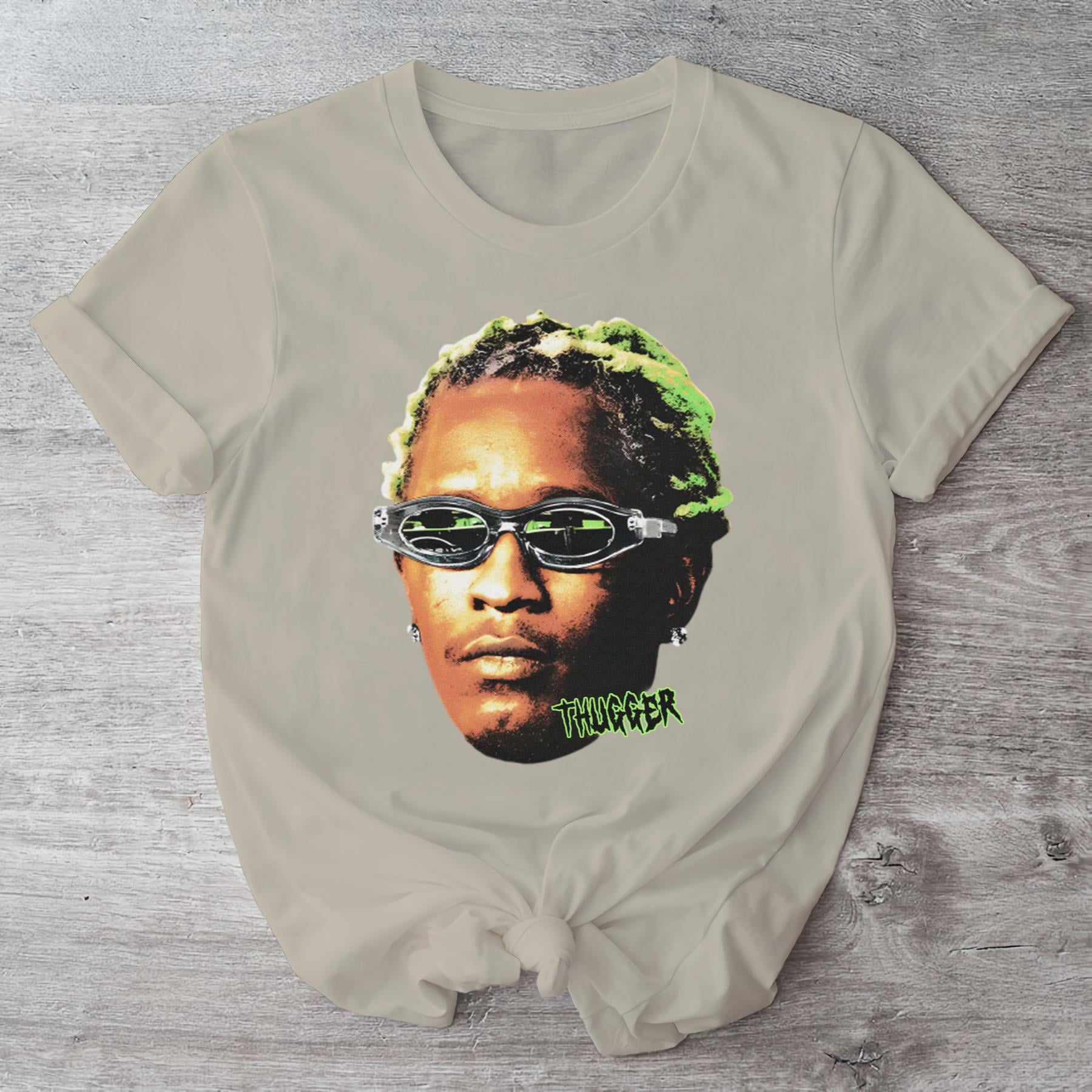 90s Rapper Graphic T-shirt, Big Head Design for Fans - Walmart.com