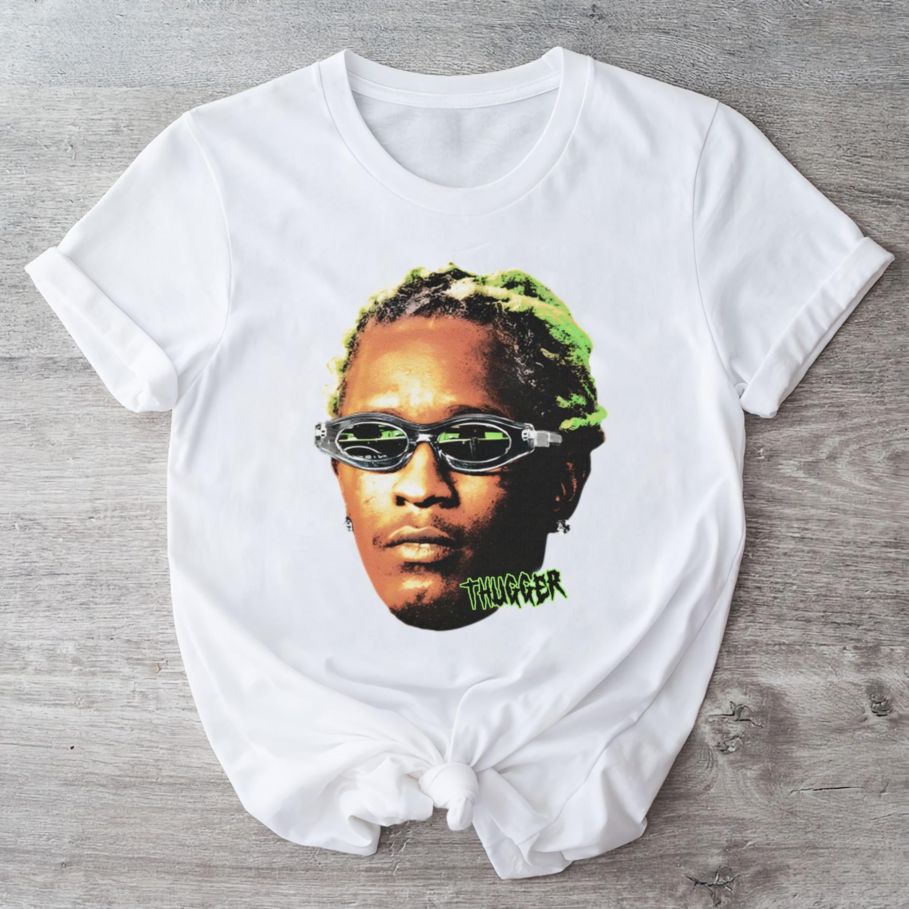 90s Rapper Graphic T-shirt, Big Head Design for Fans - Walmart.com