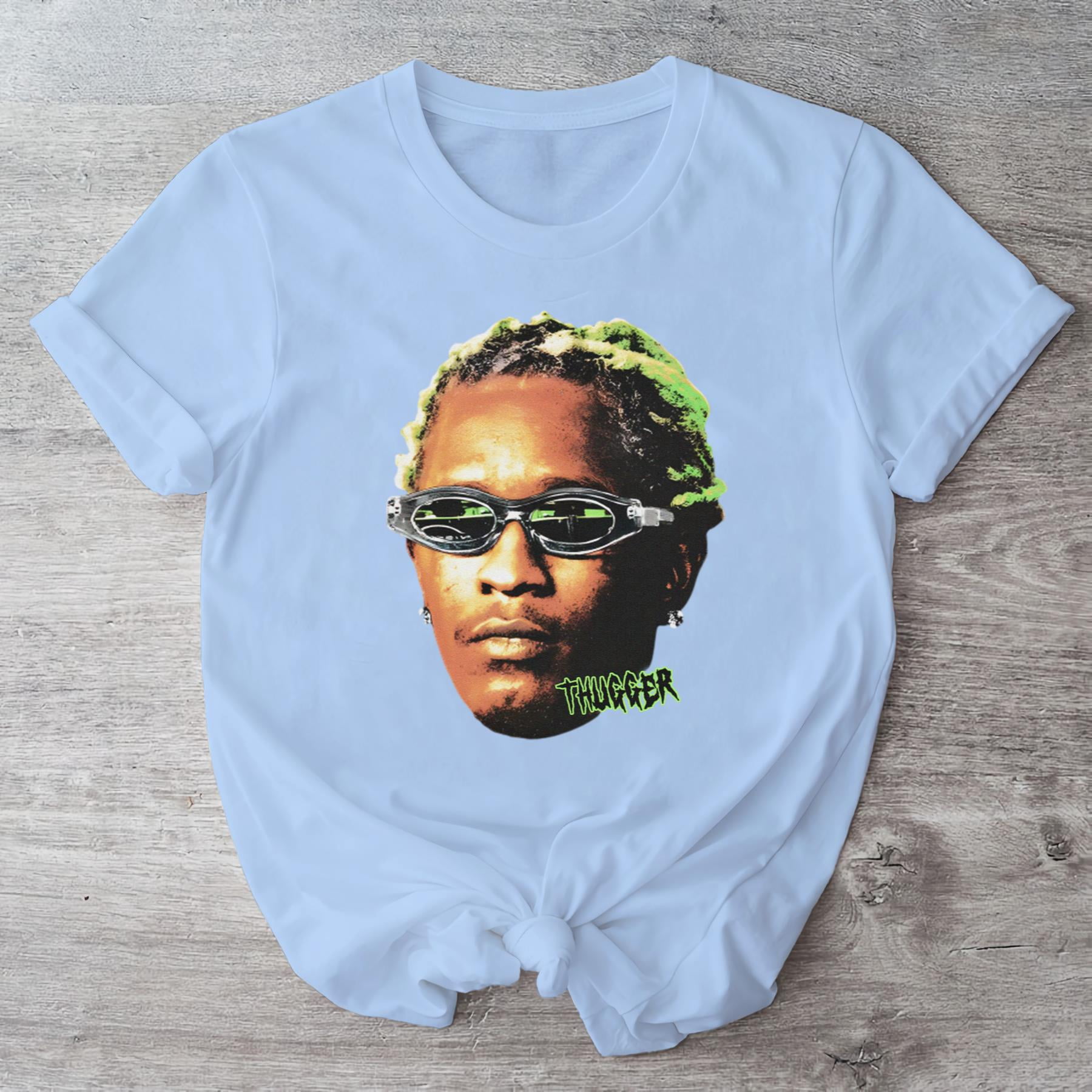 90s Rapper Graphic T-shirt, Big Head Design for Fans - Walmart.com