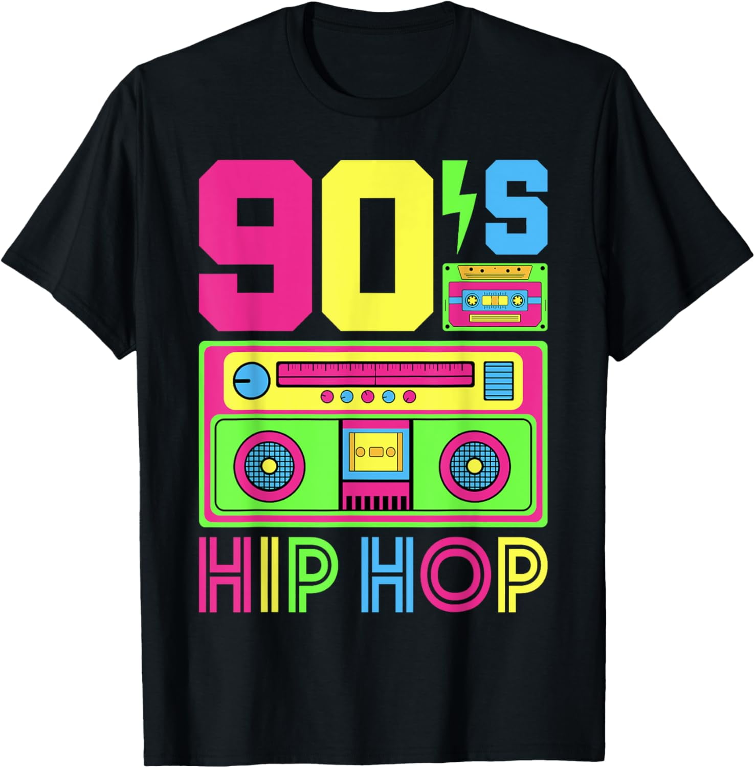 90s Retro Hip Hop Party Outfit Women Men Vintage 90s Hip Hop T-Shirt ...