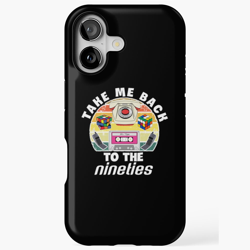 90s Retro Nostalgia Throwback Phone Case 11 12 13 14 15 17 Pro Max ...
