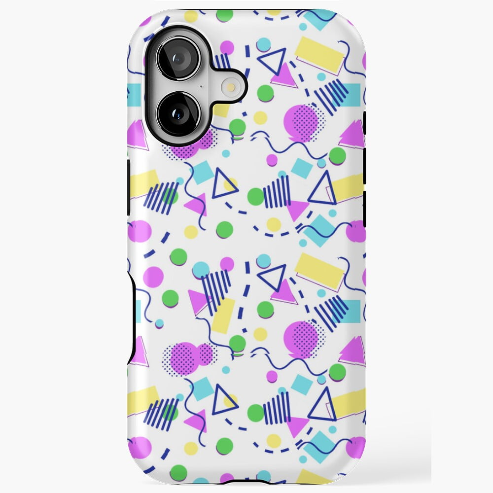 90s Retro Pattern Nostalgia Throwback Tough Phone Case with iPhone 11 ...