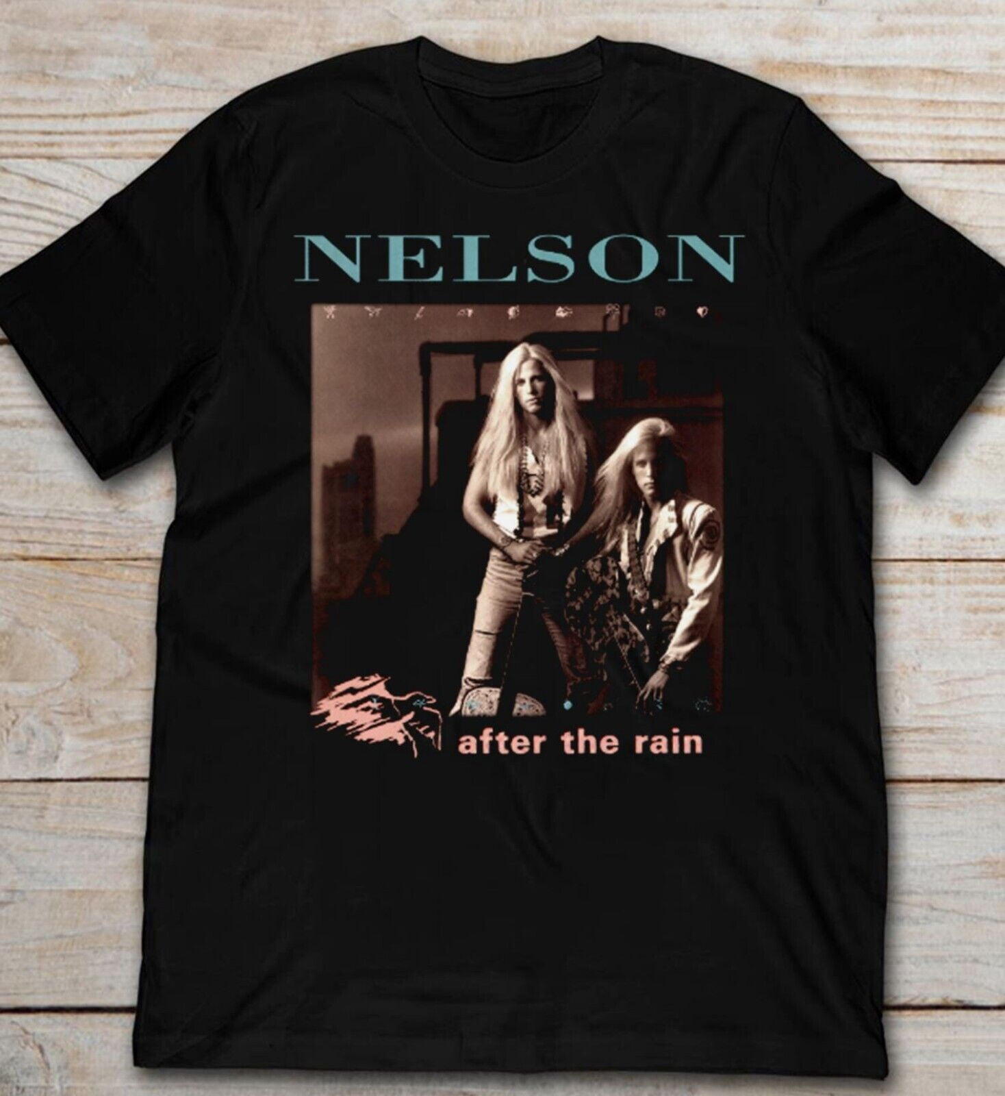 90s Rock Ballad-Inspired Shirt with Retro Band Style Graphic, S-3XL ...