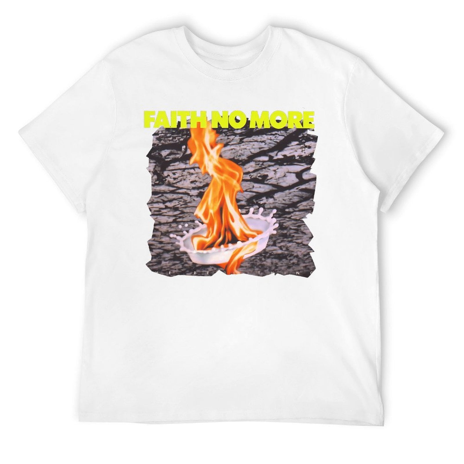 90s Rock Crop Top Women & Men's Sexy Vintage Band Tee Graphic White ...