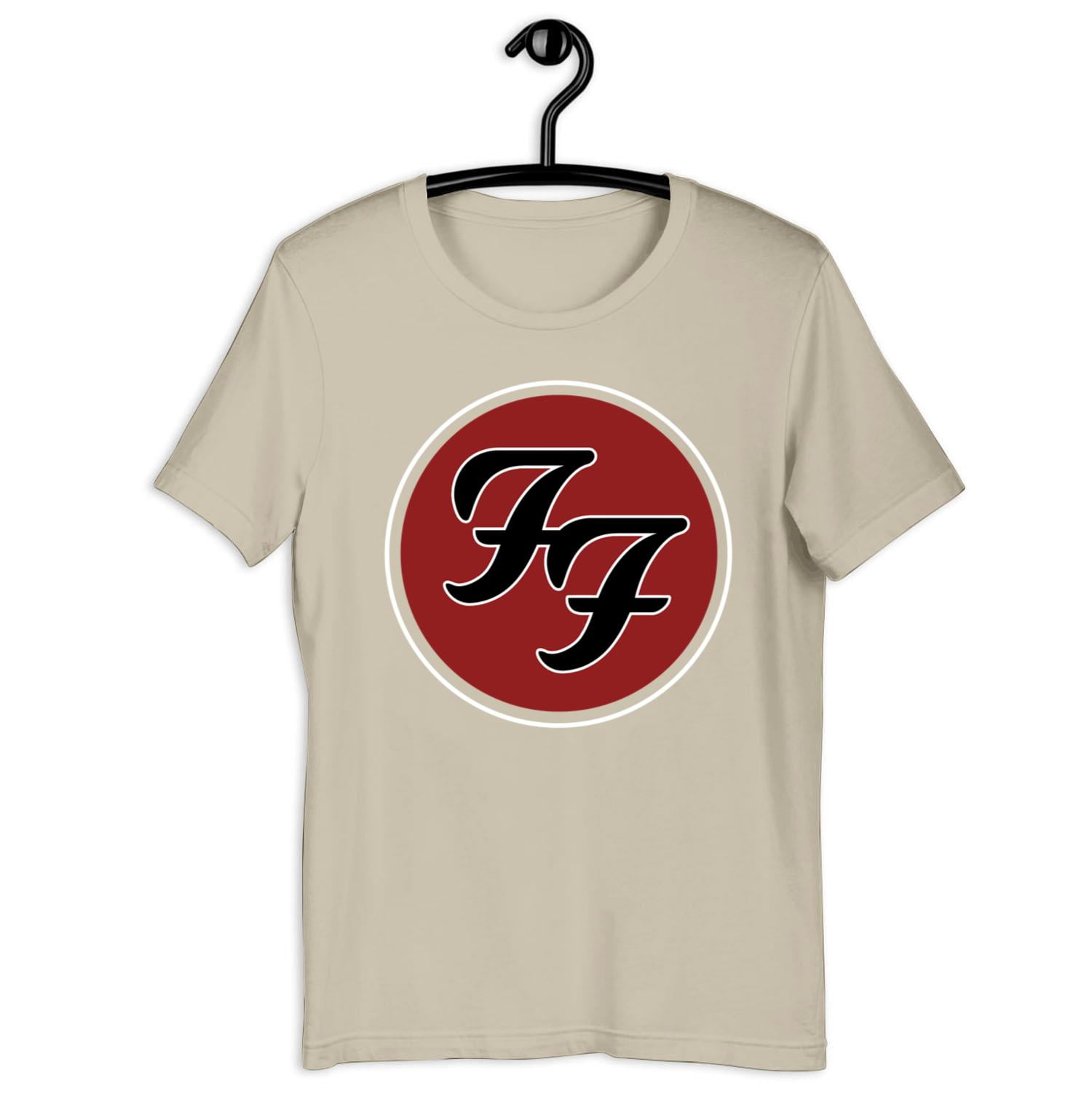 90s Rock Group-Inspired Graphic Shirt, Red and Black Vintage Music Tee ...