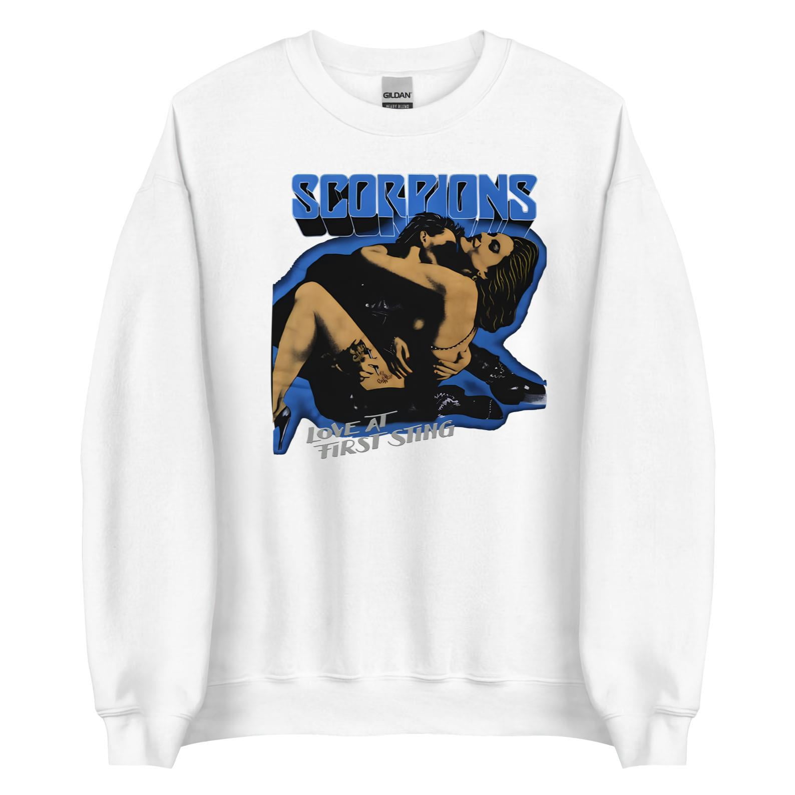 90s Scorpions Love At First Sting Concert T Shirt-TH28187 - Walmart.com