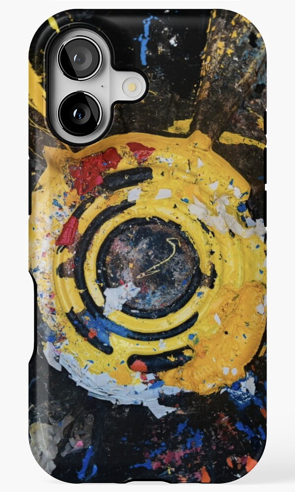 90s Splatter Original Abstract Retro Graphic Art Phone Case for iPhone ...