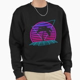 90s Sunset Palm Tree Outrun Synthwave Vaporwave Retro Holiday Graphic ...