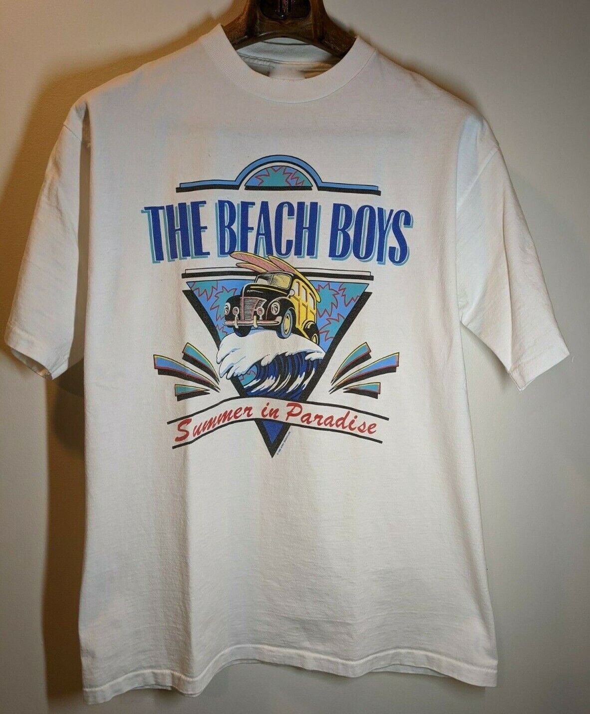 90s Surf Rock Tour-Inspired Shirt – Retro Summer World Music Tee ...