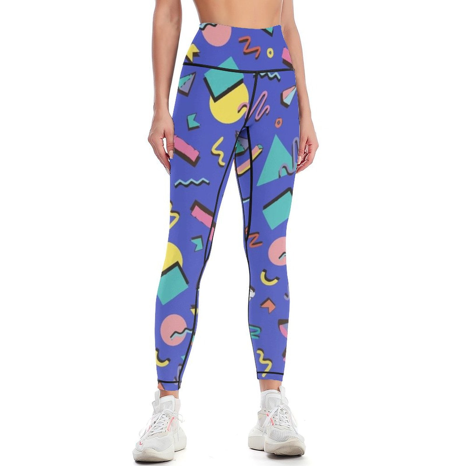 90s Swag Shapes Leggings gym wear Fitness clothing Womens Leggings ...