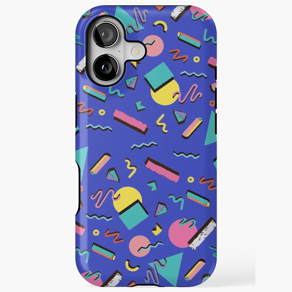 90s Swag Shapes Retro Nostalgia Phone Case 11 12 13 14 15 17 Pro Max ...