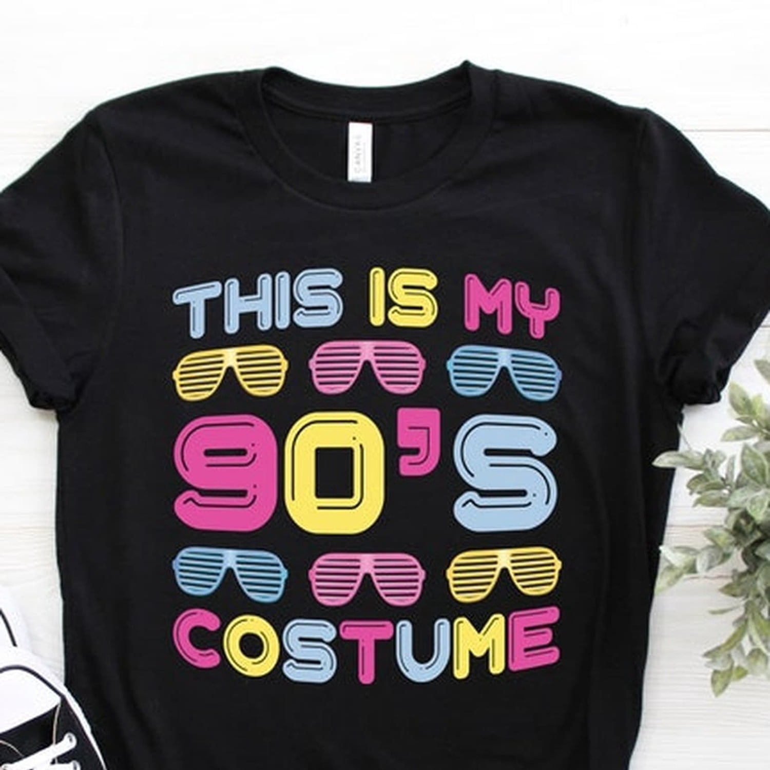 90s T-Shirt, 90s Costume Clothing TShirt, 90s T Shirts, 90s Party Tee ...