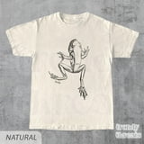 90s Tattoo Frog Anatomy Tshirt, Retro Frog Shirt, Funny Frog Shirt ...