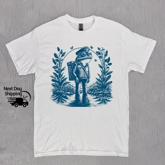 90s Tattoo Frog Mail Man Shirt, Frog Mailer T-shirt, Shirt, Retro ...
