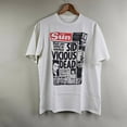 90s The Sex Pistols Sid Vicious Dead Vintage Punk Skinhead T Shirt