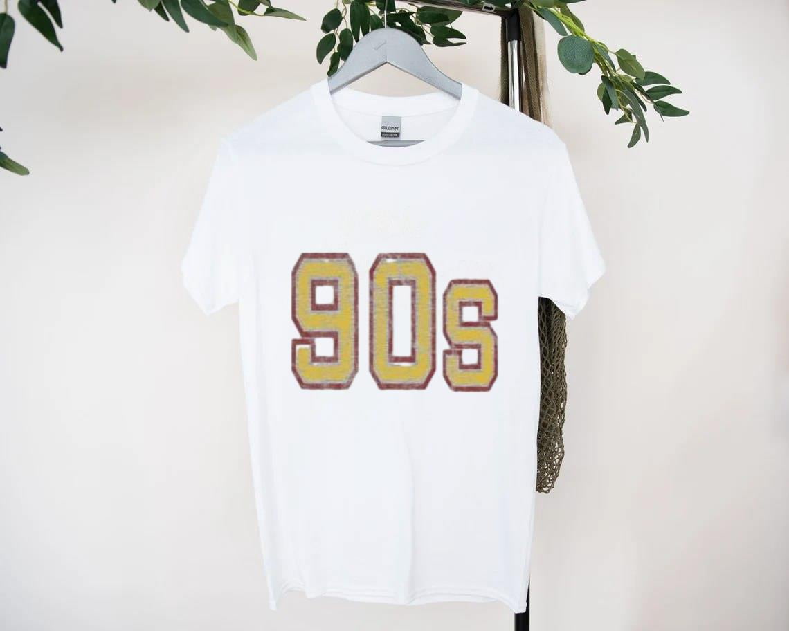 90s Throwback Nostalgic Era Retro Aesthetic Fan T-Shirt, for men ...