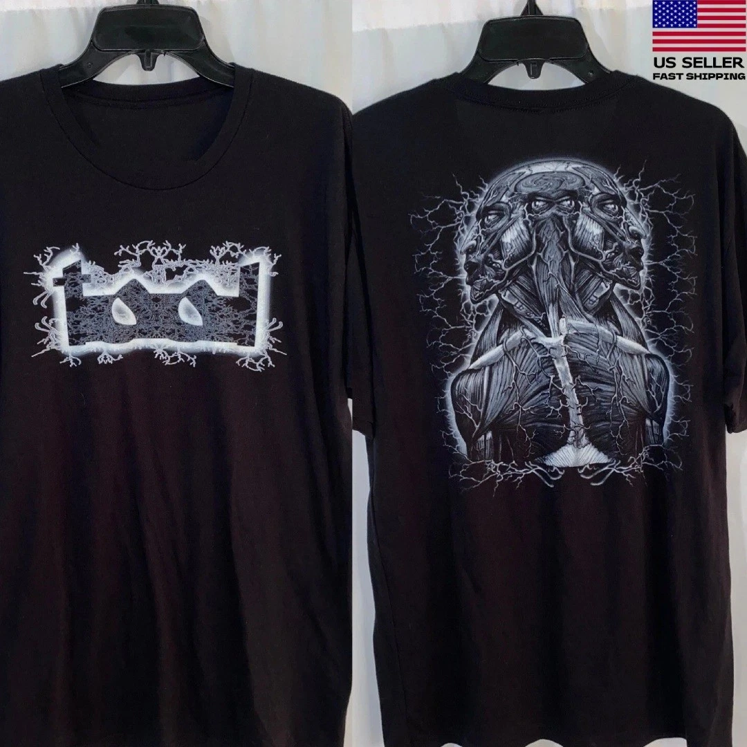 90s Tool Band T Shirt Rock Metal Graphic Concert Tour Tee - Walmart.com