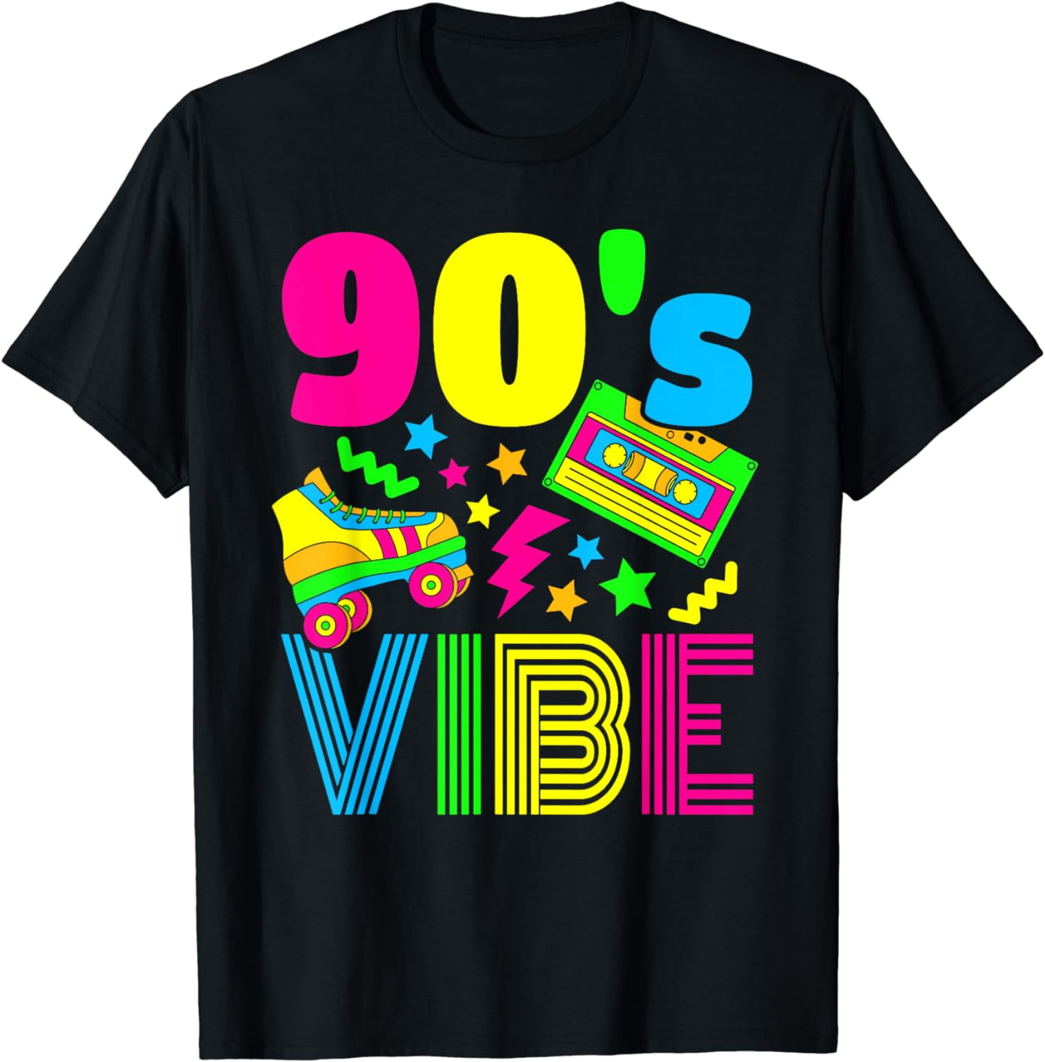 90s Vibe 1990s Fashion 90s Theme Outfit Nineties Theme Party T-Shirt ...