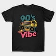 90s Vibe 1990s Music 90s Party Nineties T-shirt - Walmart.com