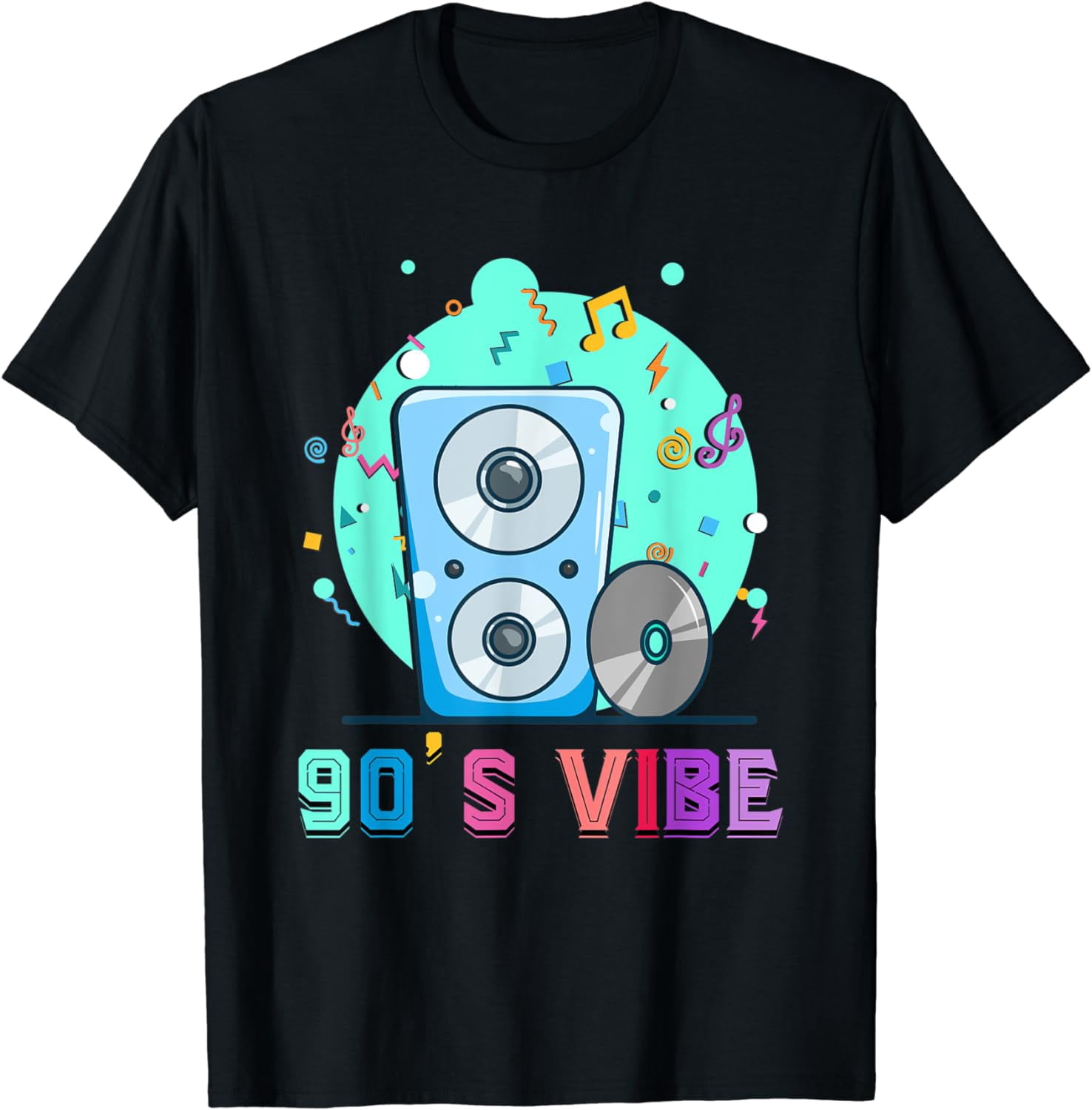 90s Vibe Nineties 1990s Generation Costume Party Retro 90s T-Shirt ...