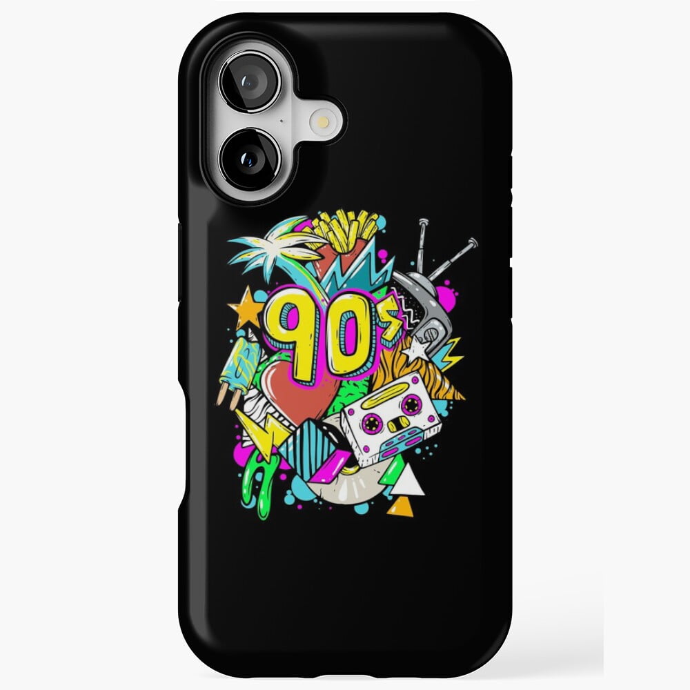 90s Vintage I Love The 90s Nostalgia Throwback Tough Phone Case with ...