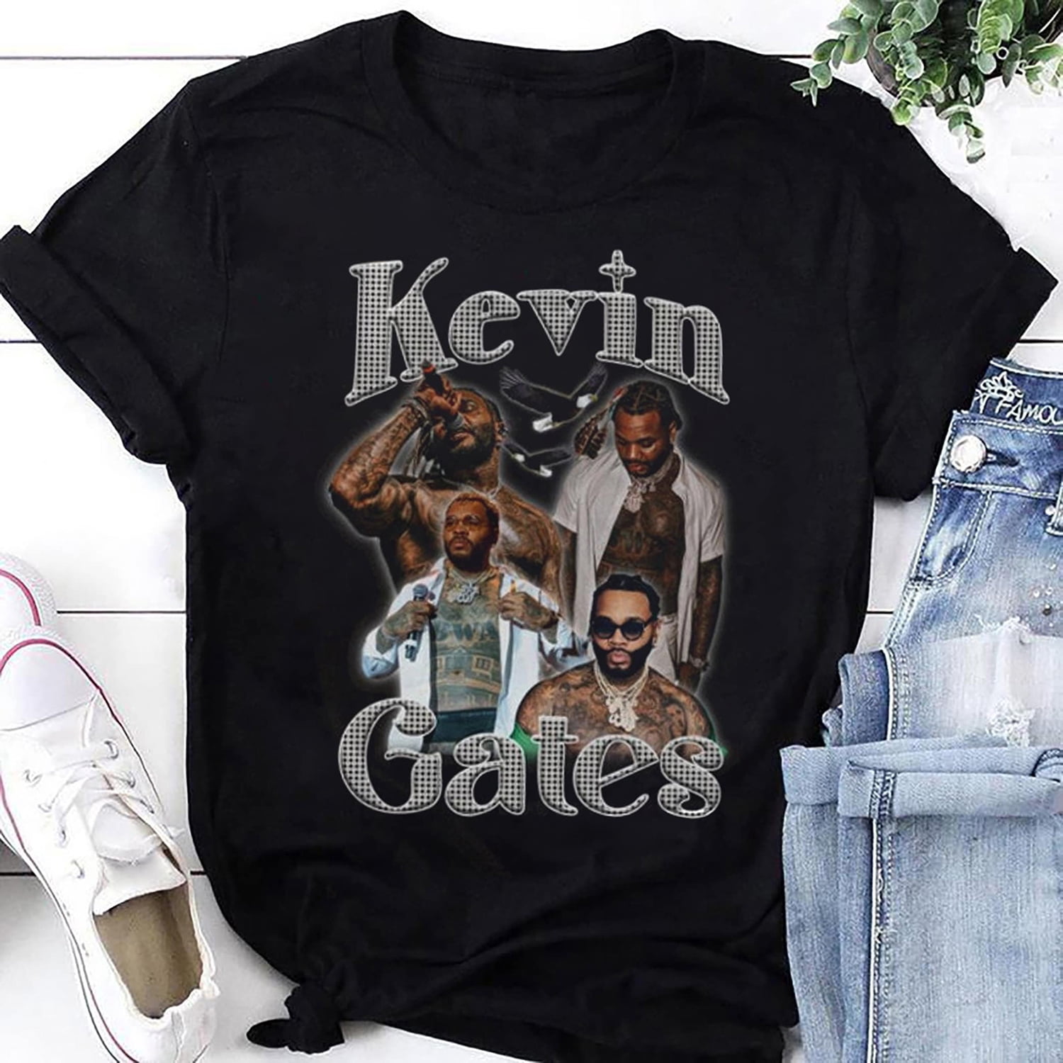 90s Vintage Kevin Gates Shirt, Tour 2024 Kevin Gates T-Shirt, Kevin ...