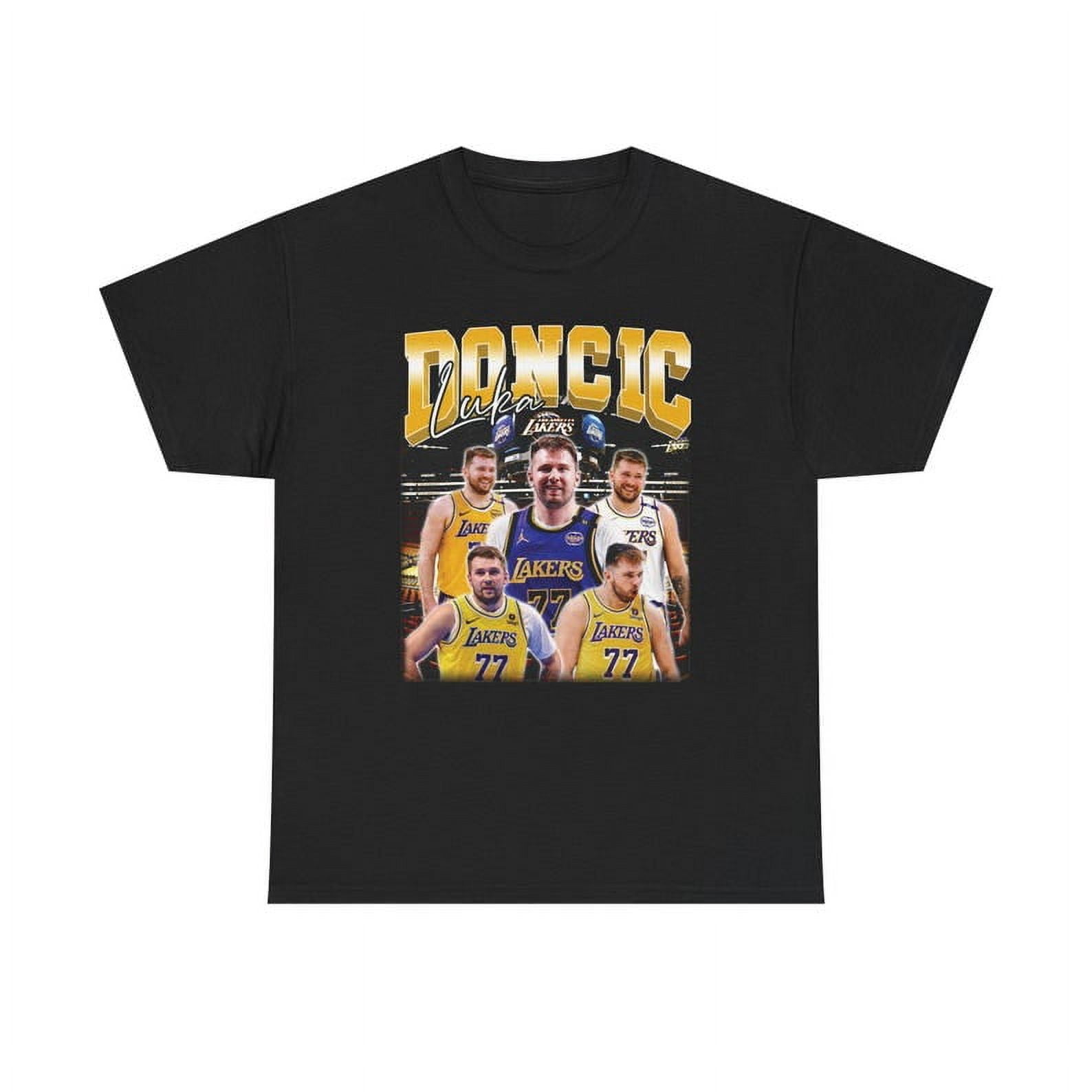 90s Vintage Luka Doncic Lakers Retro Bootleg Tee, Vintage Oversized ...