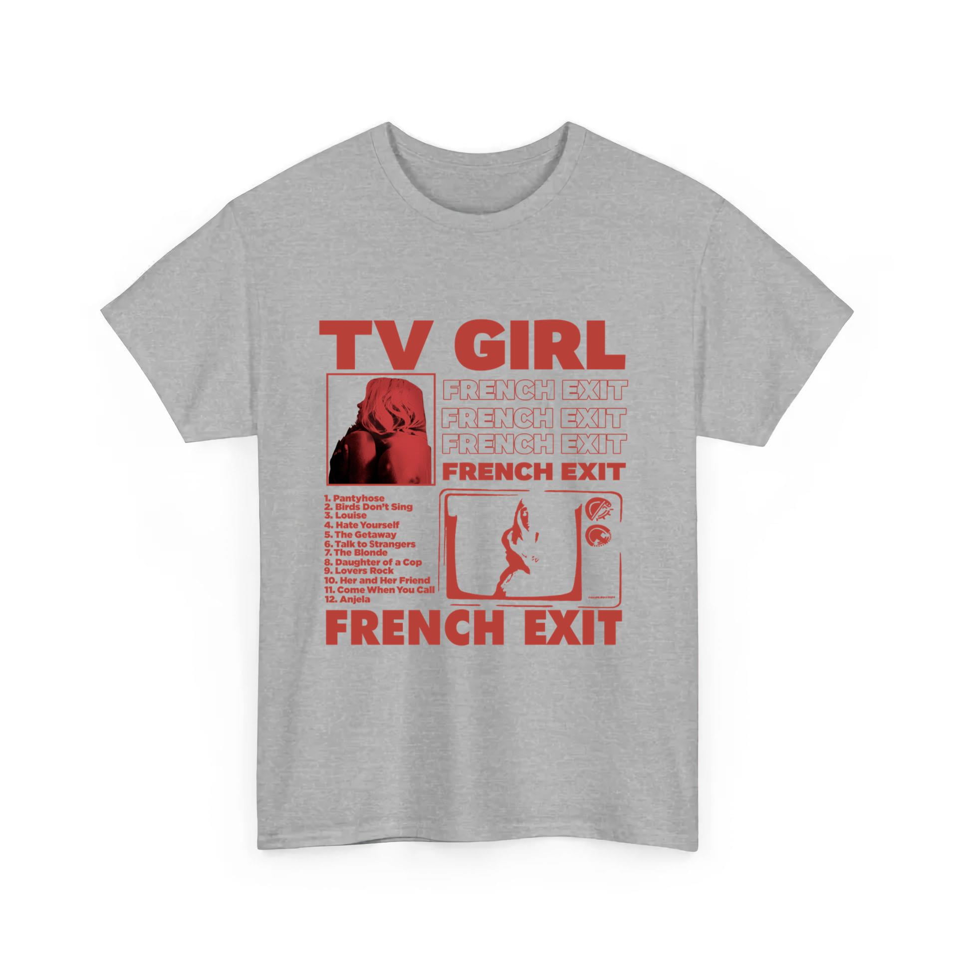 90s Vintage TV Girl, French Exit Tee, Artist Shirt, Music Merch, Tour ...