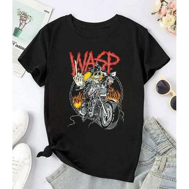 90s Vintage WASP Band T-Shirt, WASP Band 2024 Tour Shirt, Heavy Metal ...