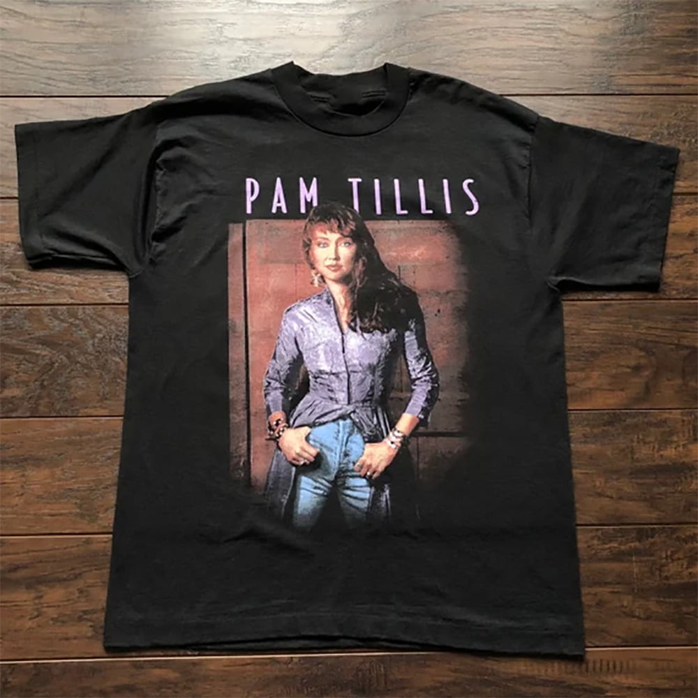 90s Vintage Western Pam Tillis Country Concert Black All Size Shirt ...