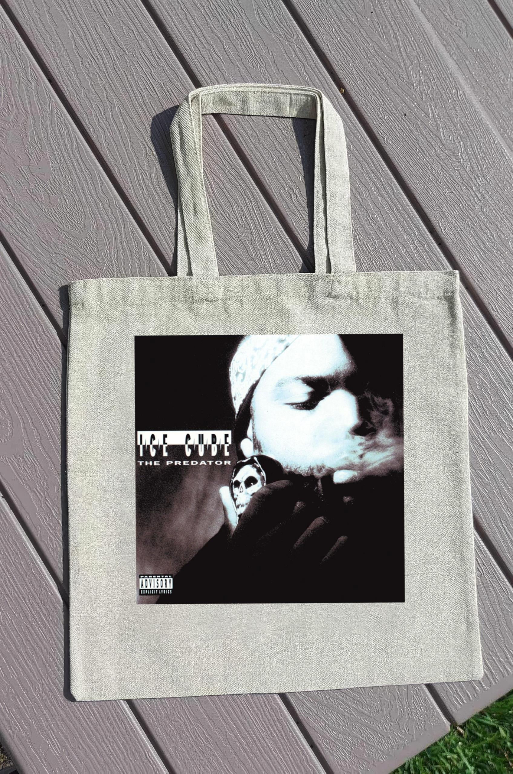 90s West Coast Rap Album-Inspired Bag – Black Streetwear Graphic ...