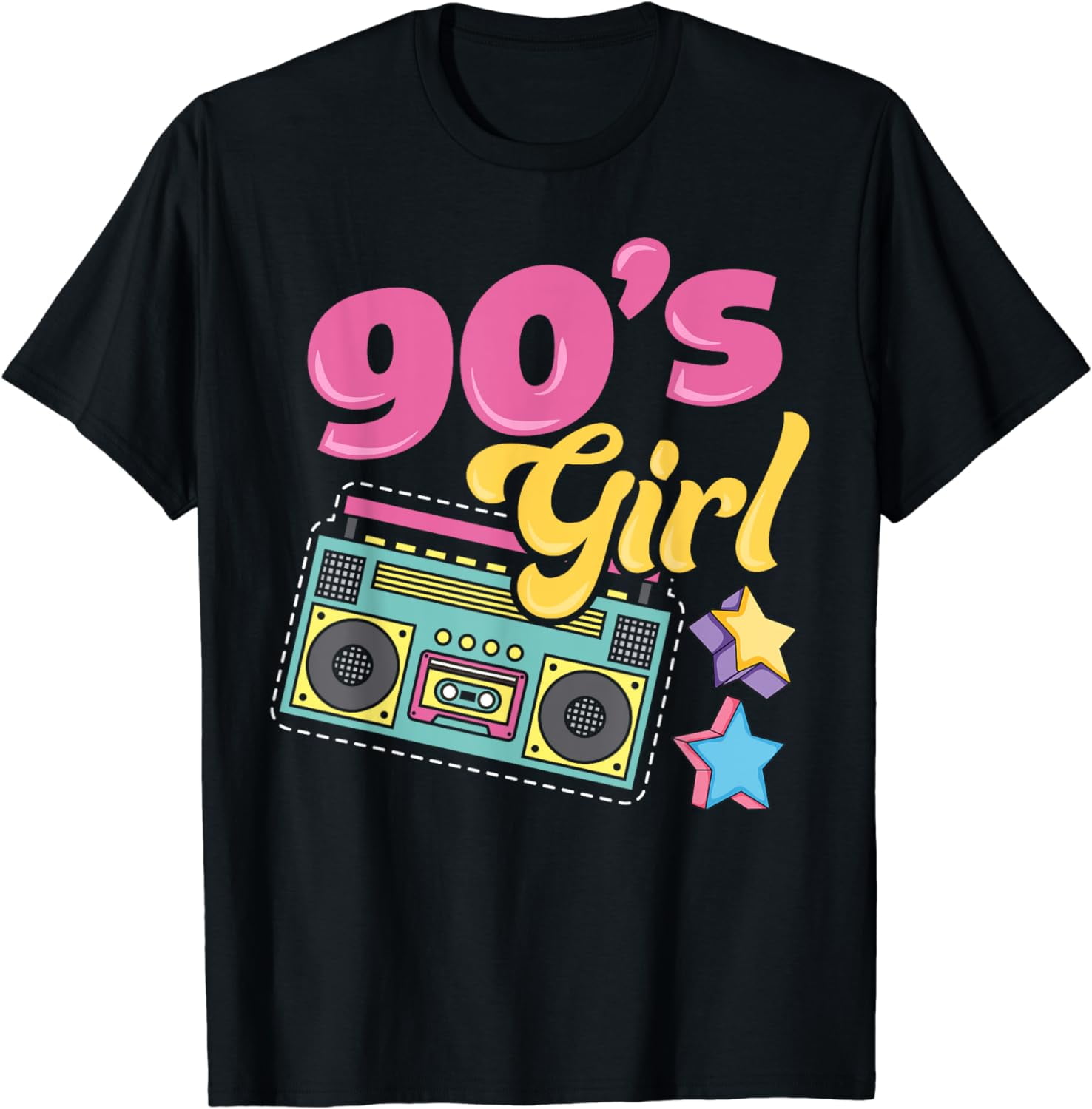 90s party 90's girl party outfit costume vintage retro Black T-Shirt ...