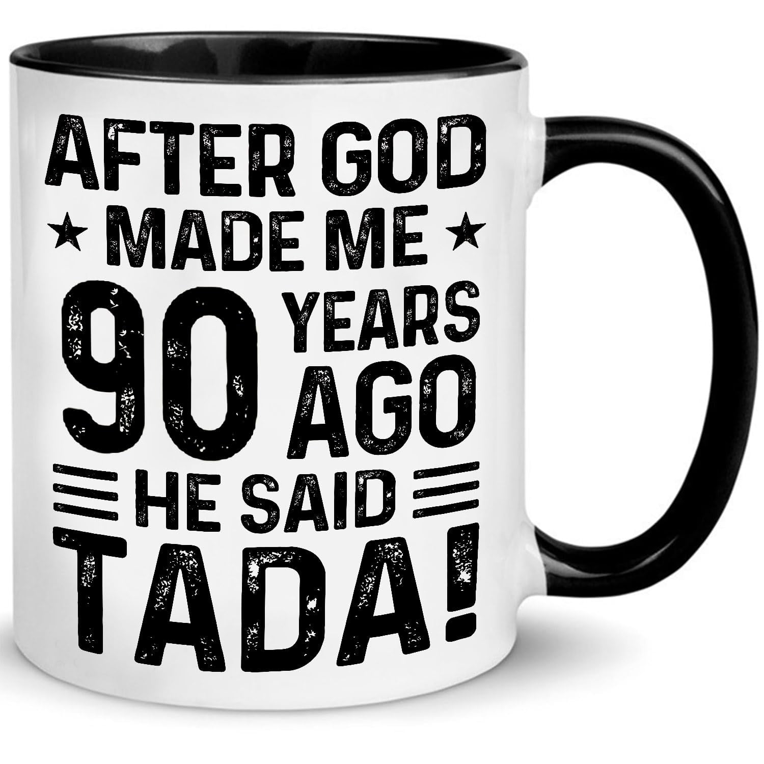 90th Birthday Gifts For Men Women After God Made Me 90 Years Ago He ...