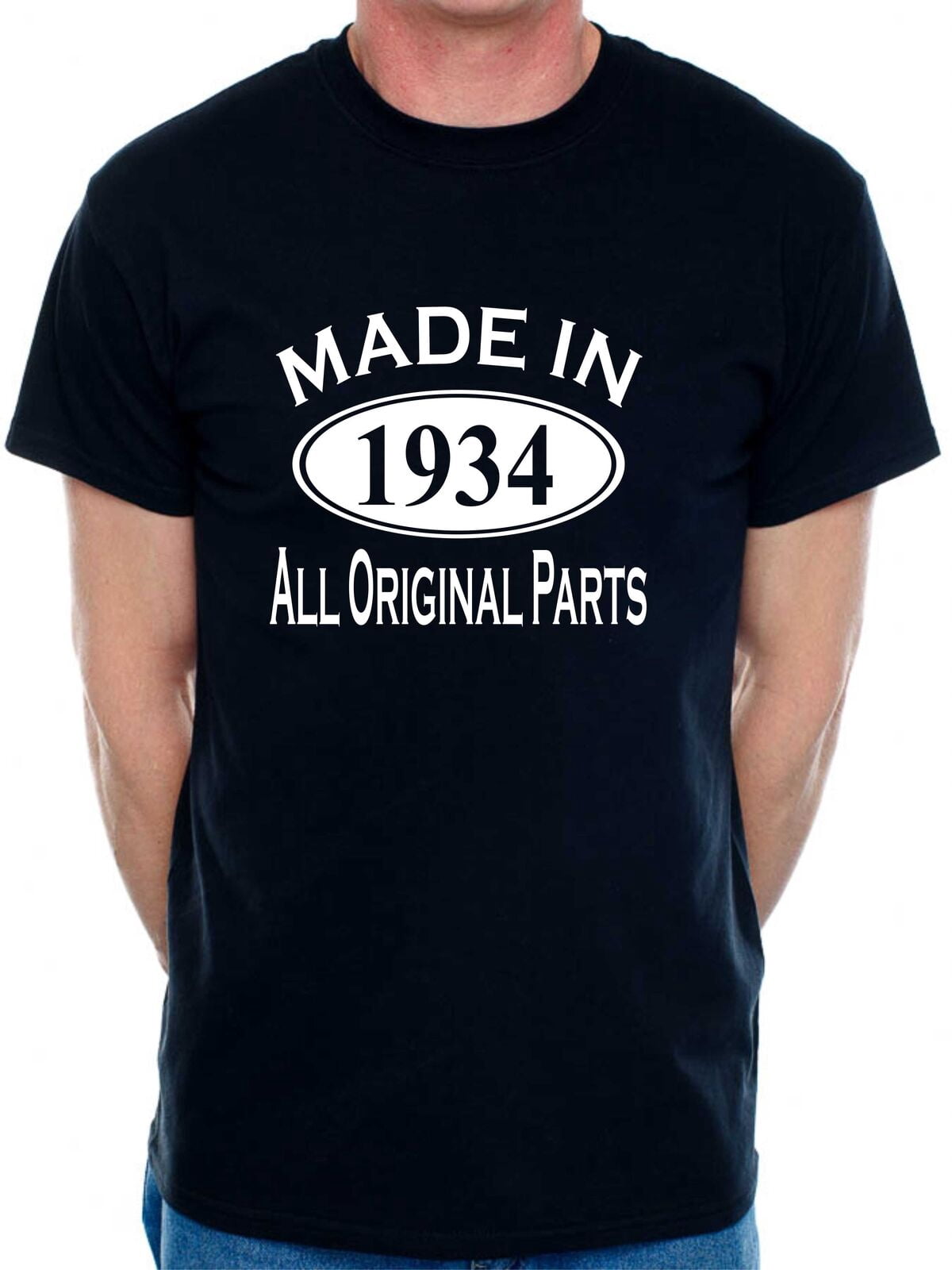 90th Birthday T-Shirt for Men Made in 1933 Age 90 Birthday Gift for Men ...