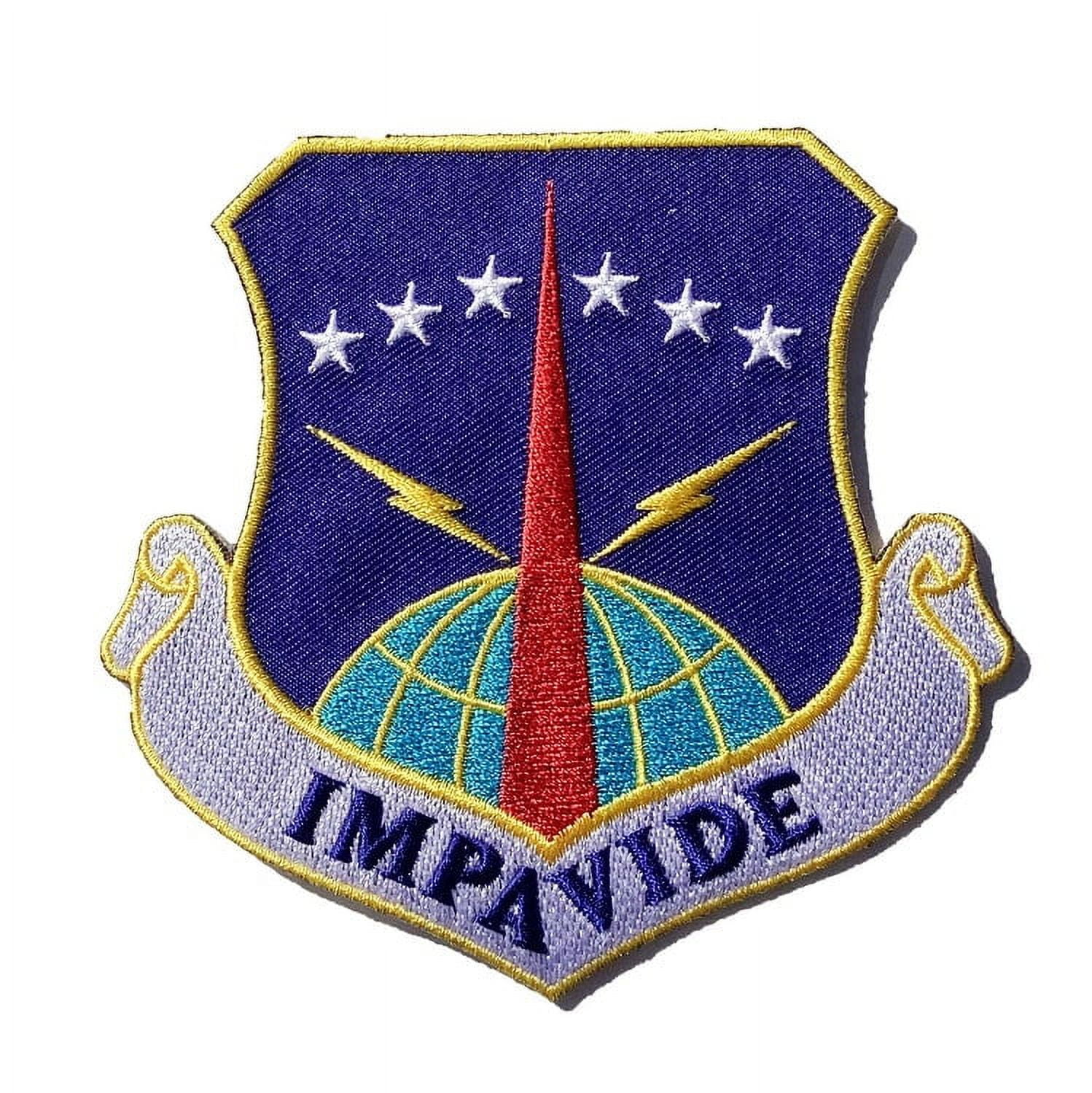 90th Missile Wing IMPAVIDE Patch – Plastic Backing, 3.5" - Walmart.com