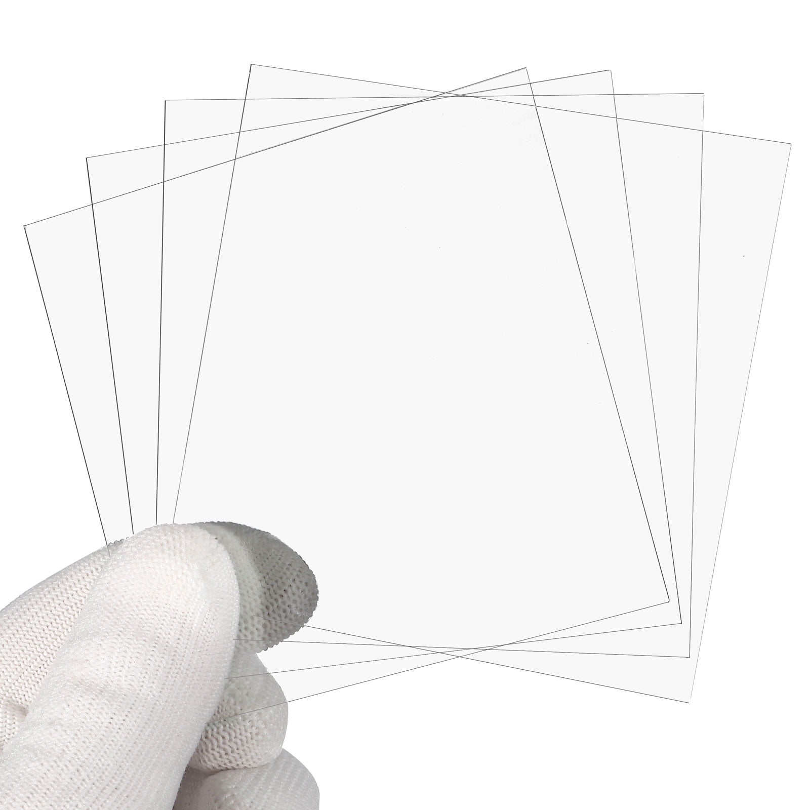 90x90mm Glass Streak Plate, 4pcs Lab Thin Layer Chromatography Plates ...