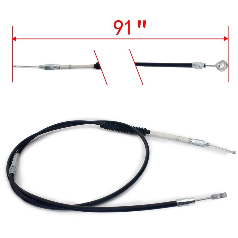 91" PVC Clutch Cable for Harley Dyna Softail Heritage Road King Glide ...