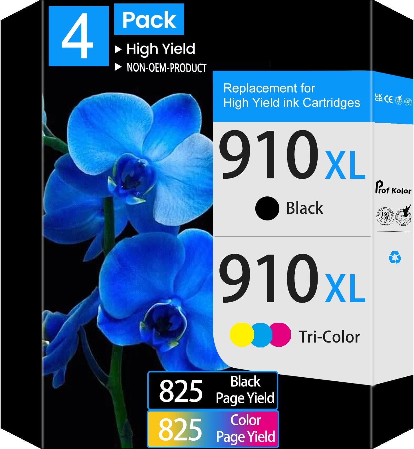 910 Ink Cartridges Combo Pack Compatible for HP 910 Ink HP 910 Printer ...