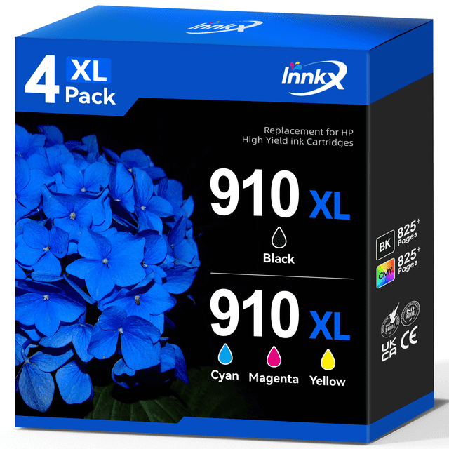 910 Ink Cartridges Combo Pack Compatible for HP Printer 910 Ink ...