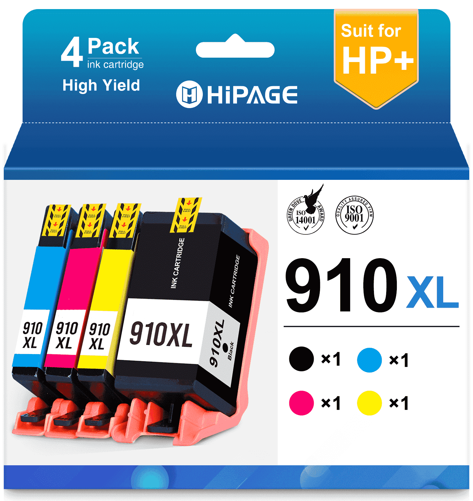910 Ink Compatible for HP 910 Ink Cartridge for 910 HP Ink for ...