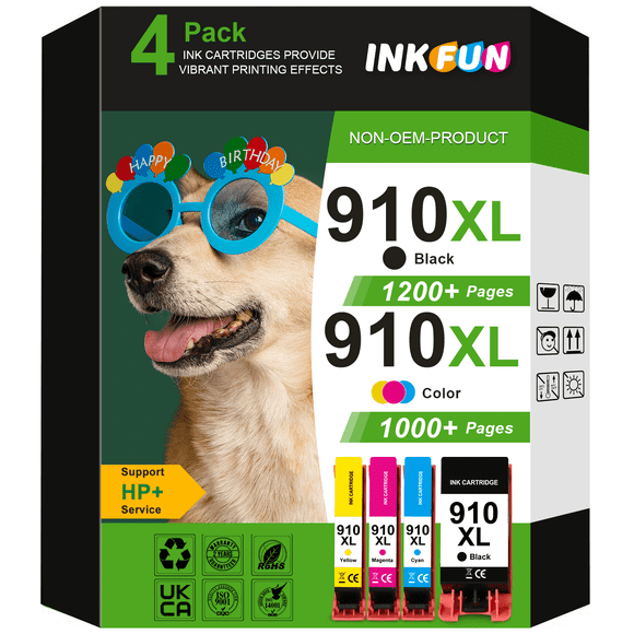 Hp 910 Ink Cartridge Combo Pack