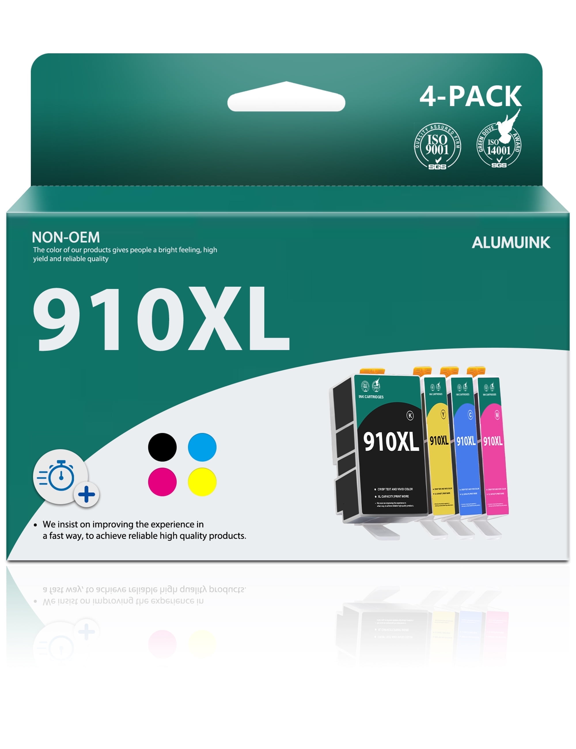 910XL Ink Cartridge High Yield - Compatible for HP 910XL OfficeJet 8010 ...