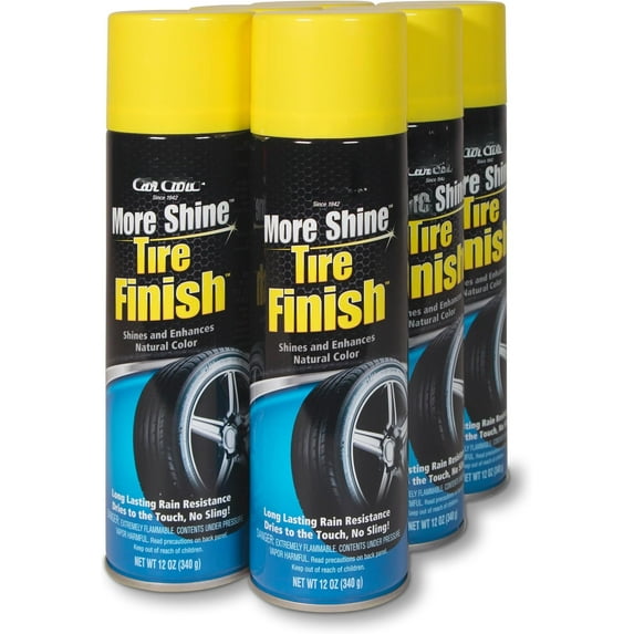 91094-6PK Shine Finish - Shine for a Deep Matte Black Finish with Long ...